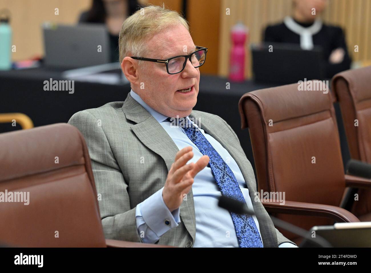Canberra, Australia. 31st Oct, 2023. South Australia Commissioner for ...