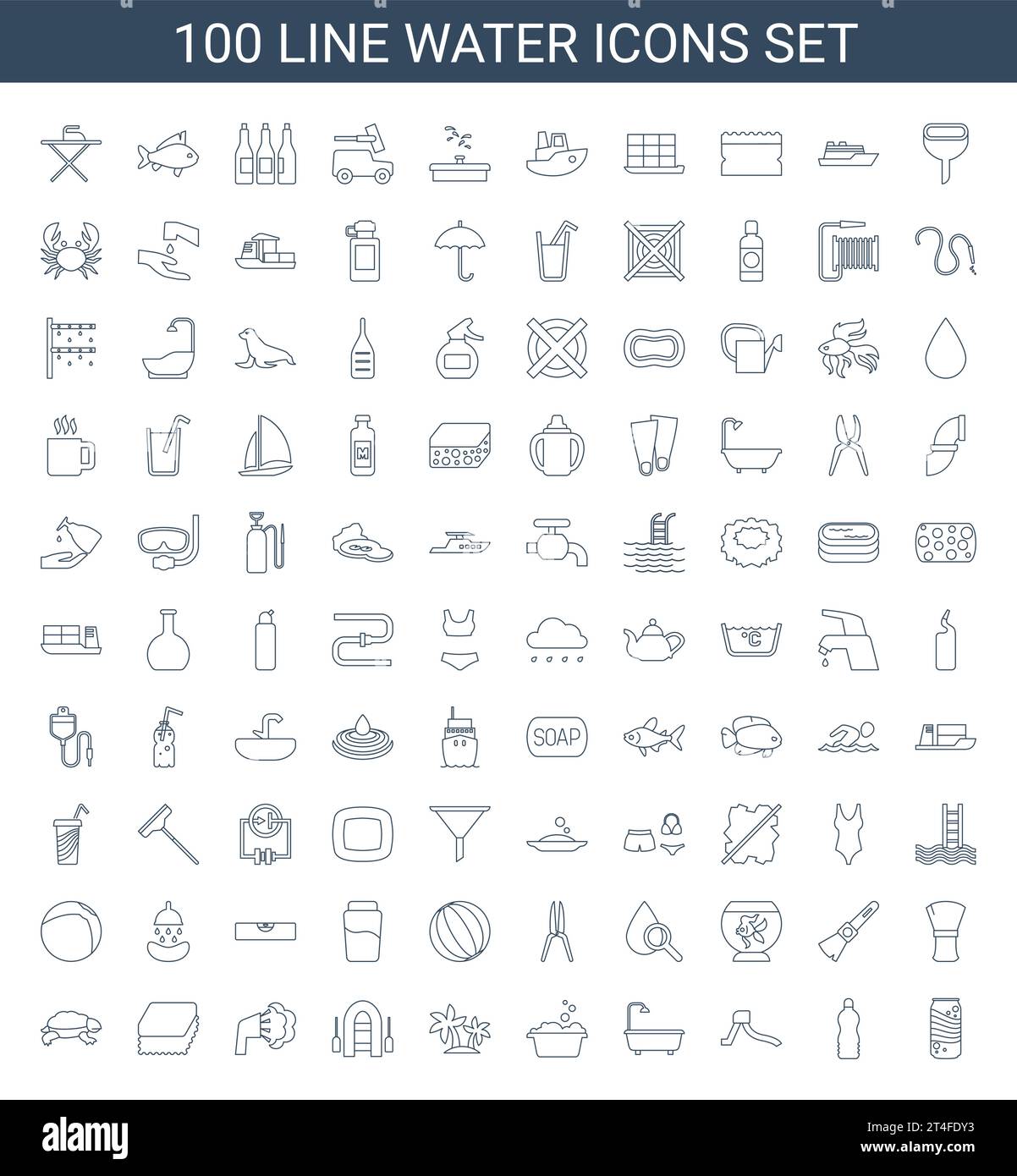 Inflatable waterslide Stock Vector Images - Alamy