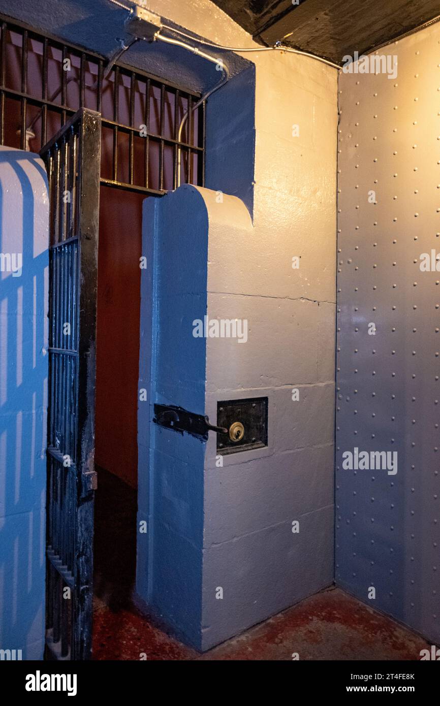 Door of Patrick J. Whelan cell at the Ottawa, Jail. Ottawa, Ontario ...