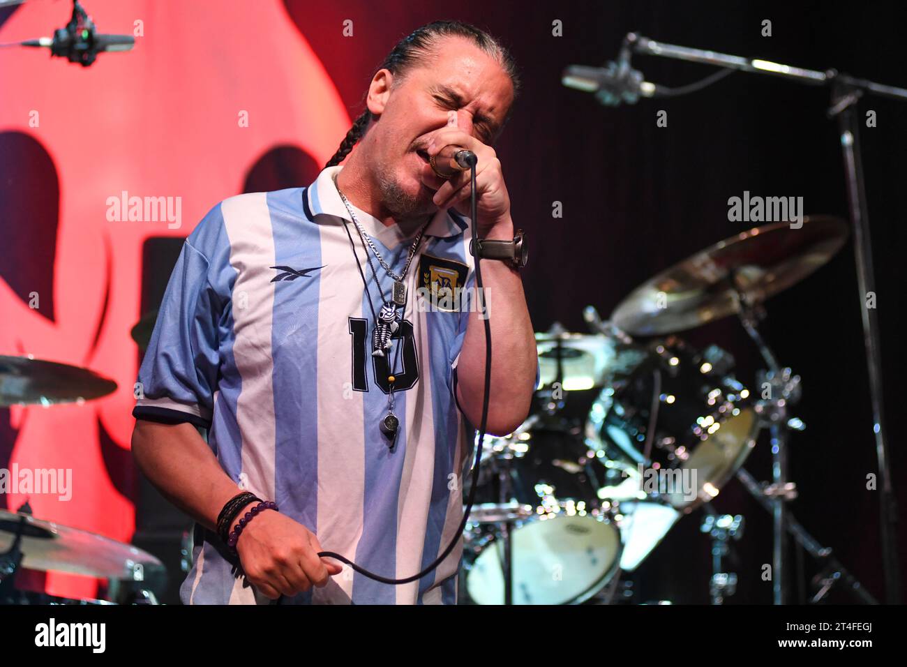 Mike Patton performing live with Mr. Bungle Stock Photo - Alamy