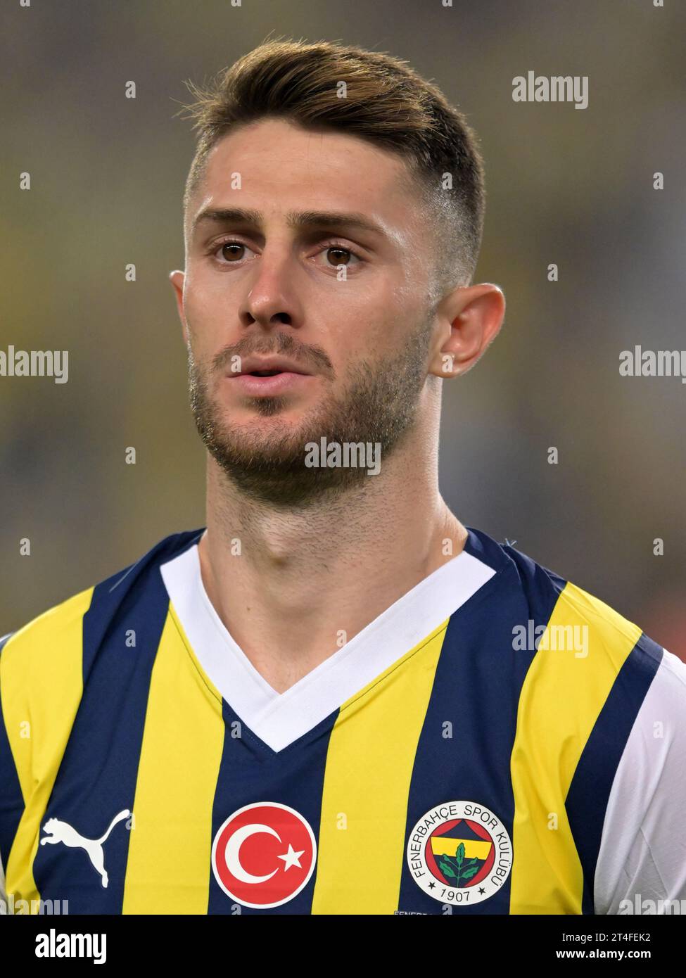 ISTANBUL - Ismail Yuksek of Fenerbahce SK during the Turkish Super Lig ...