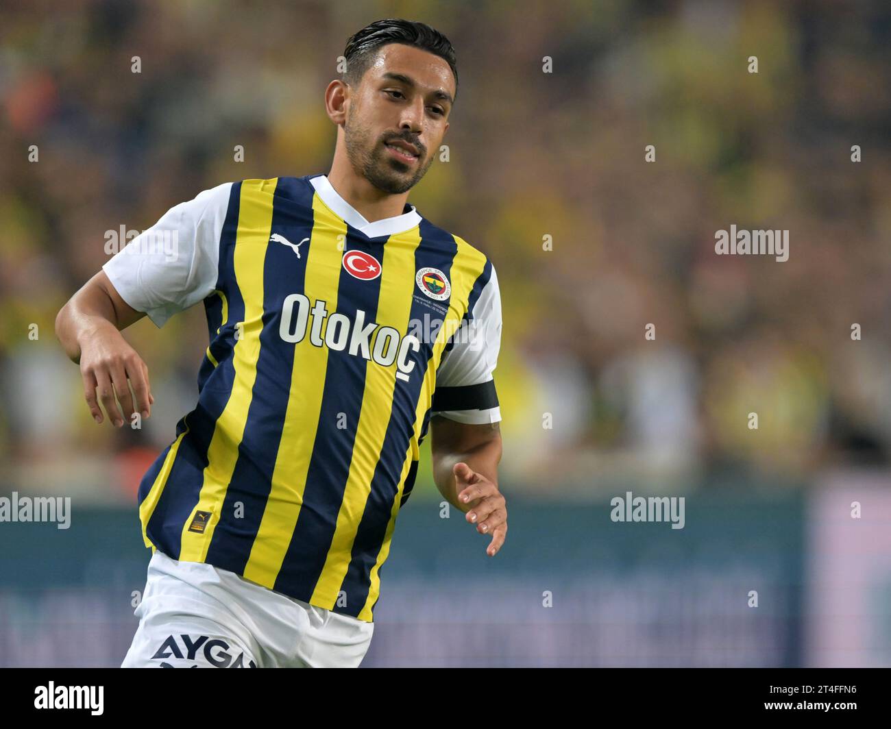 ISTANBUL - Irfan Can Kahveci of Fenerbahce SK during the Turkish Super Lig match between ...