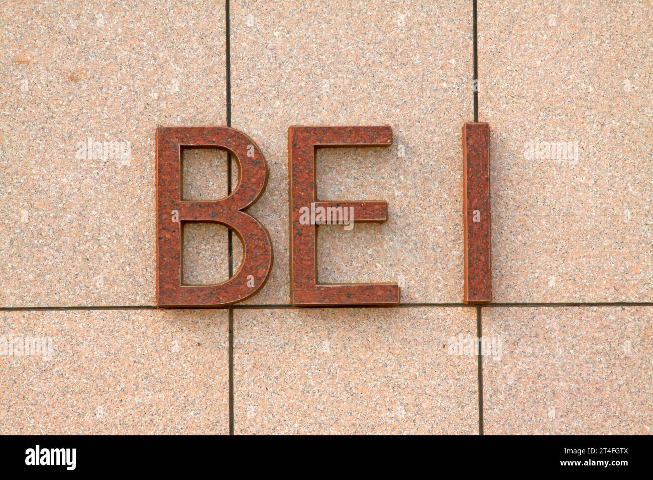 letters in the ceramic tile wall, closeup of photo Stock Photo - Alamy