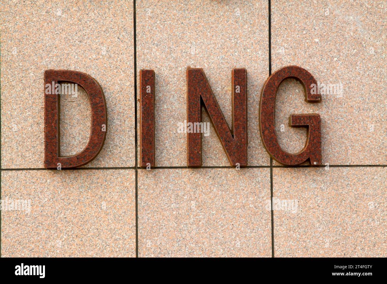 Ceramic tile letters hi-res stock photography and images - Alamy