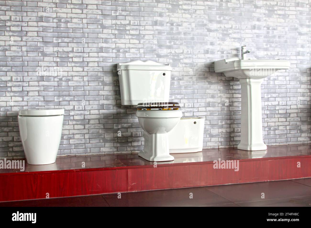 ceramic toilet people in the toilet Stock Photo - Alamy