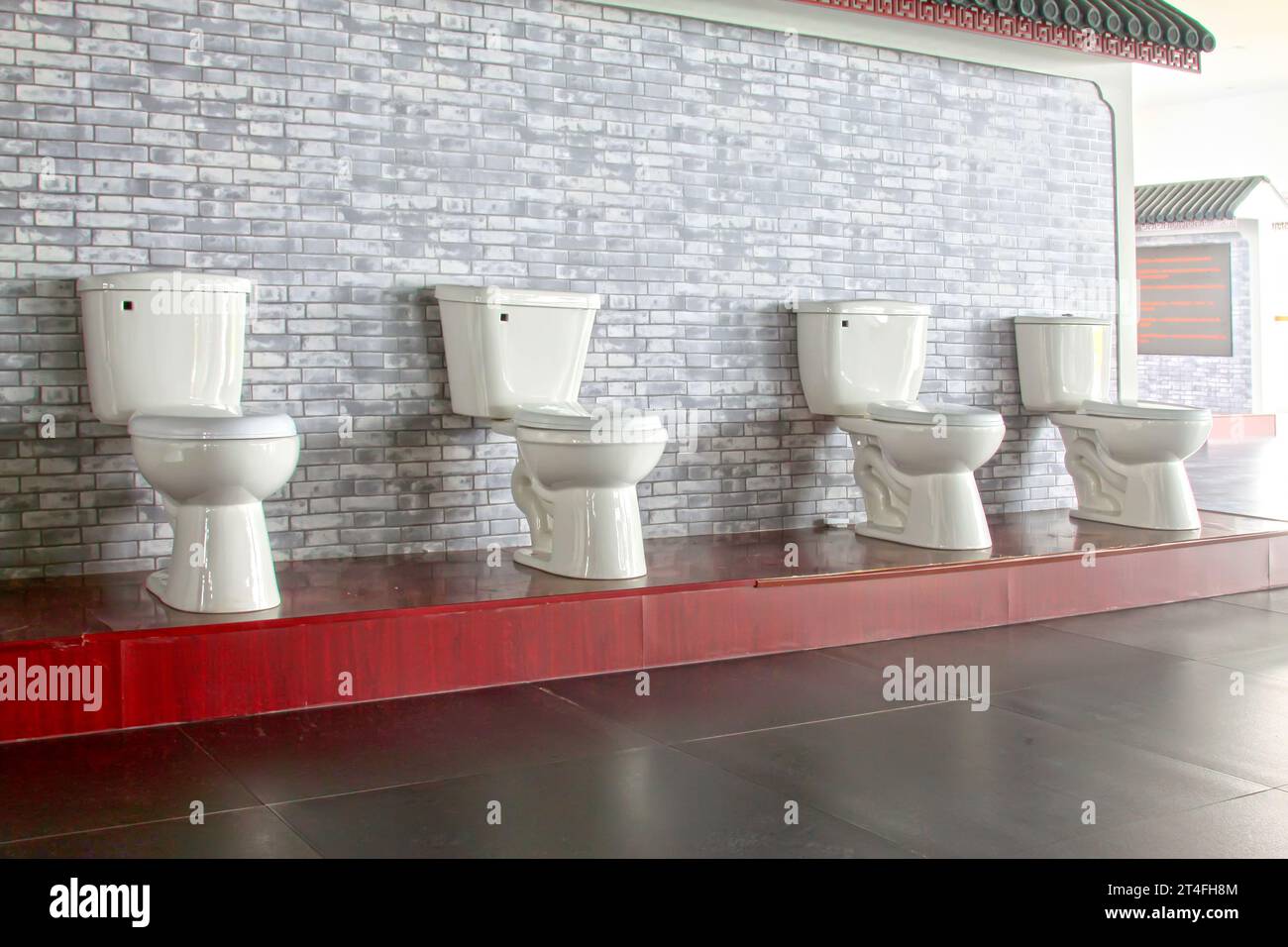 ceramic toilet people in the toilet Stock Photo - Alamy