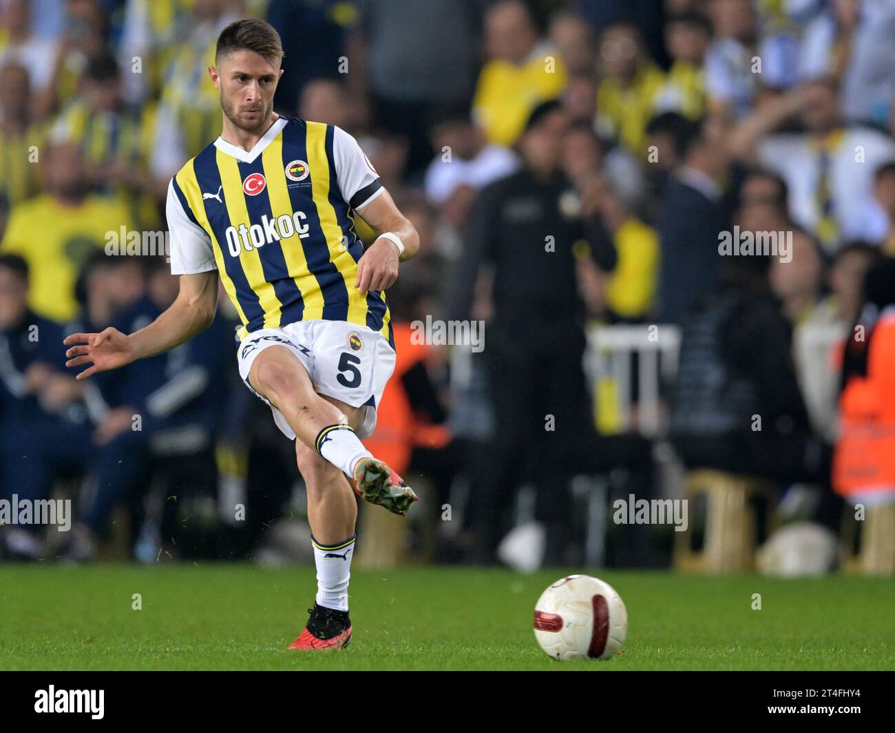ISTANBUL - Ismail Yuksek of Fenerbahce SK during the Turkish Super Lig ...