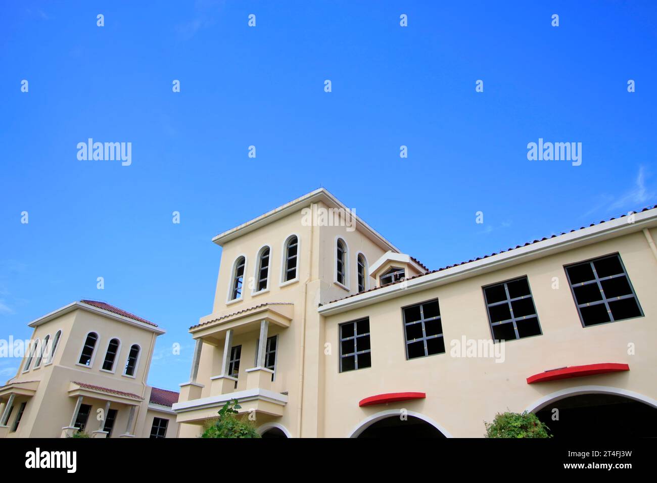 European-style architecture, closeup of photo Stock Photo - Alamy