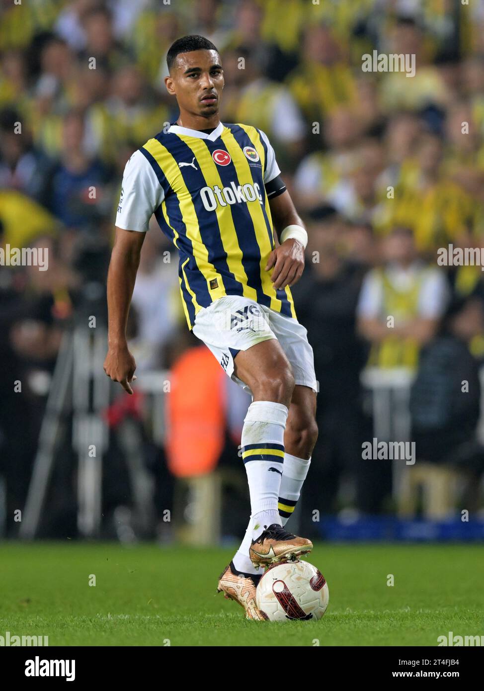 ISTANBUL - Alexander Djiku of Fenerbahce SK during the Turkish Super ...