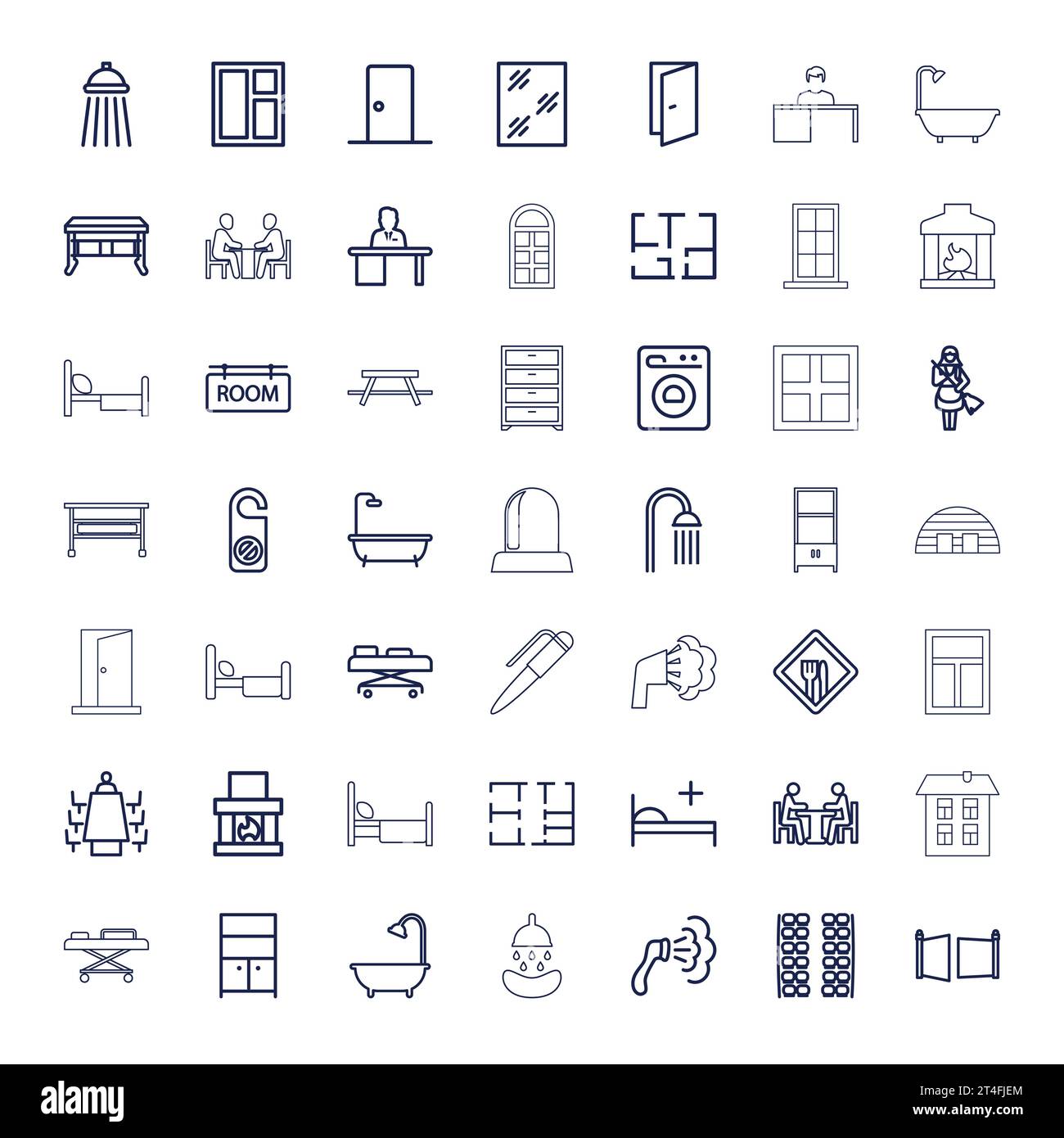 Plan of machine room Cut Out Stock Images & Pictures - Alamy