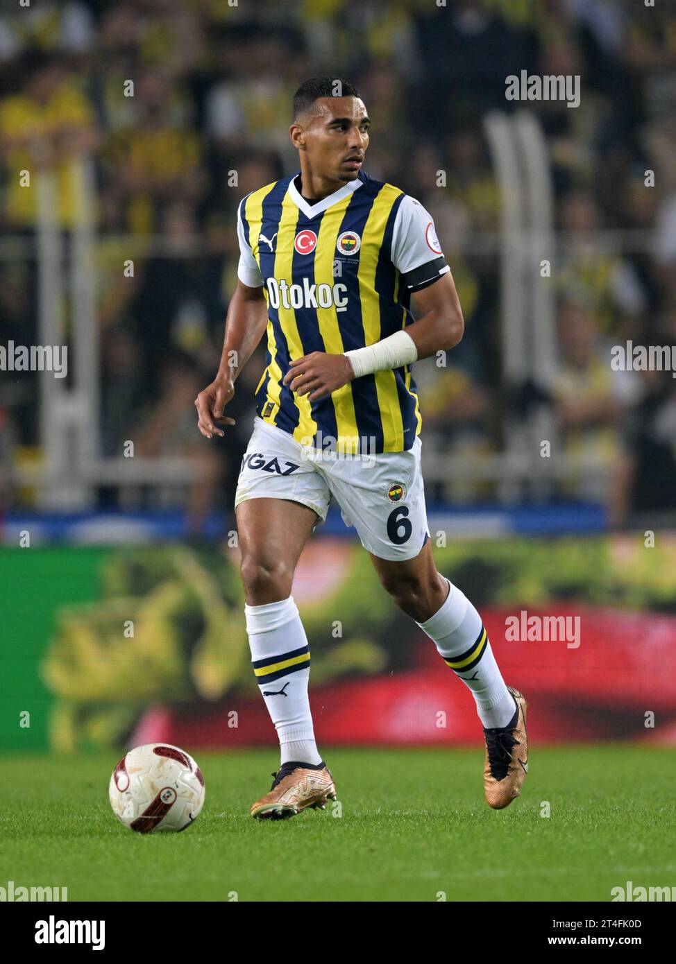 ISTANBUL - Alexander Djiku of Fenerbahce SK during the Turkish Super ...