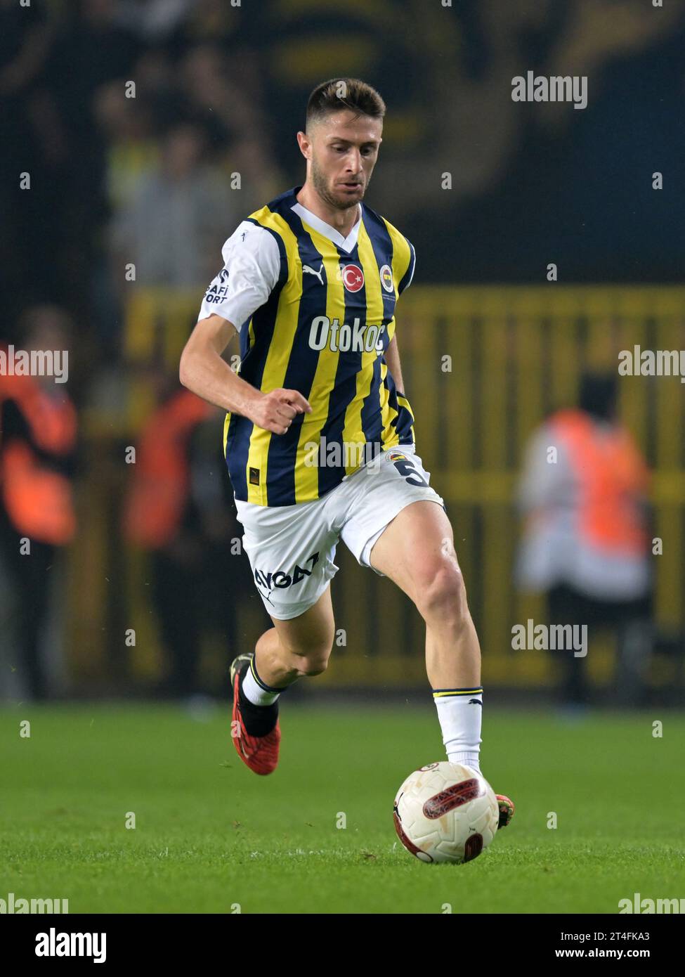 ISTANBUL - Ismail Yuksek of Fenerbahce SK during the Turkish Super Lig ...