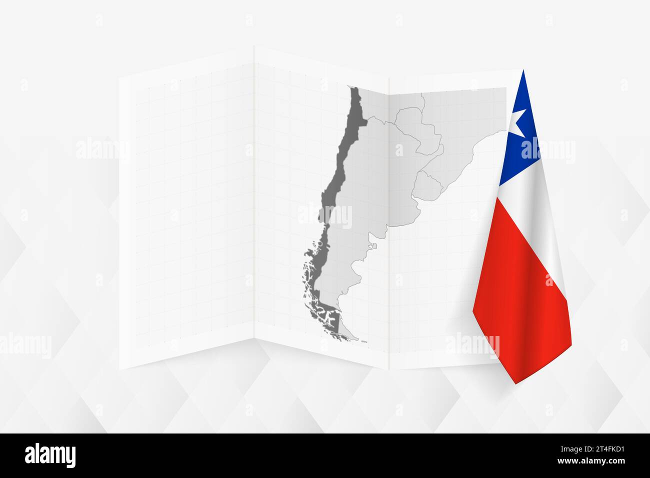 Country chile map vector vectors hi-res stock photography and images ...