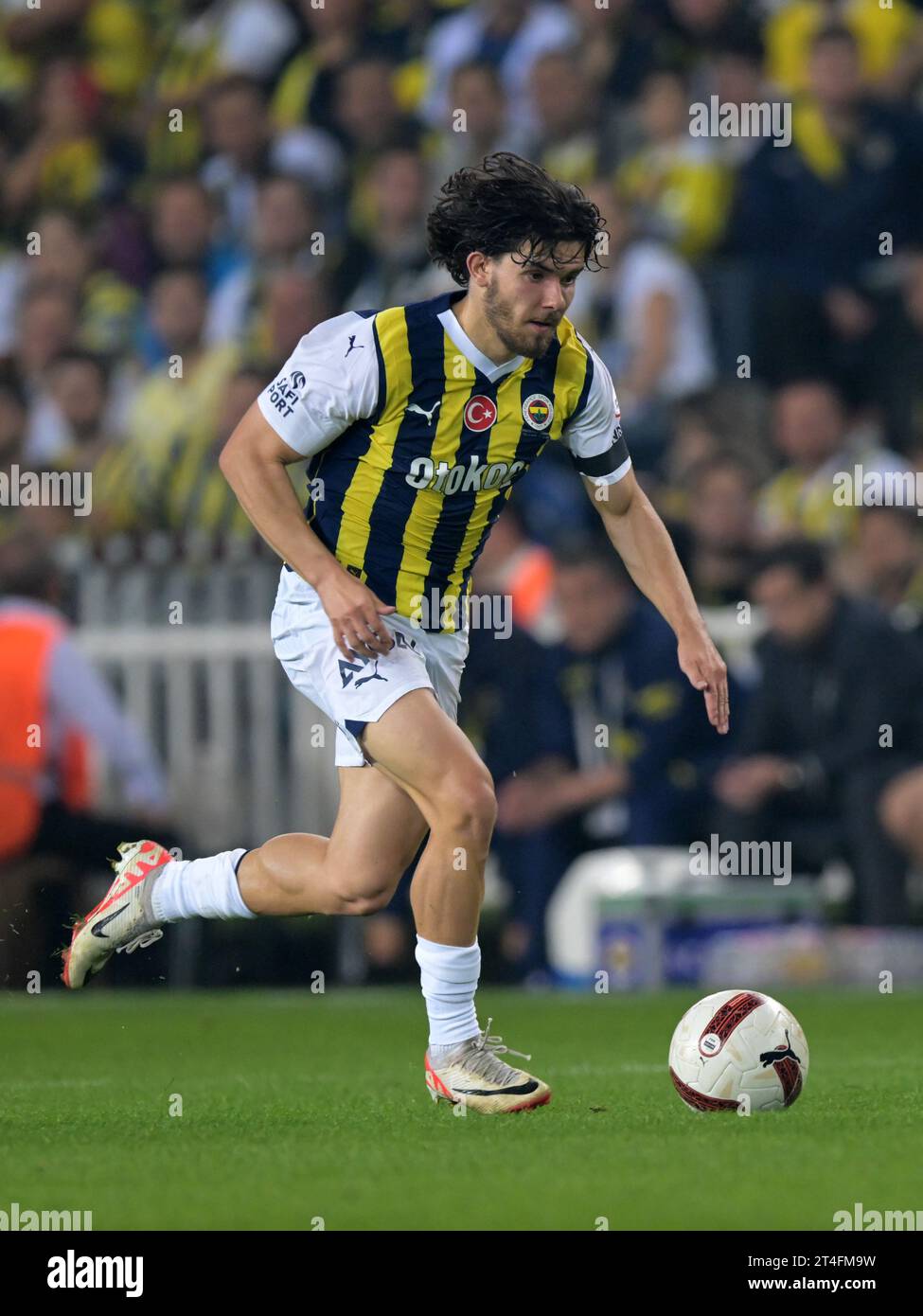 ISTANBUL - Ferdi Kadioglu of Fenerbahce SK during the Turkish Super Lig ...