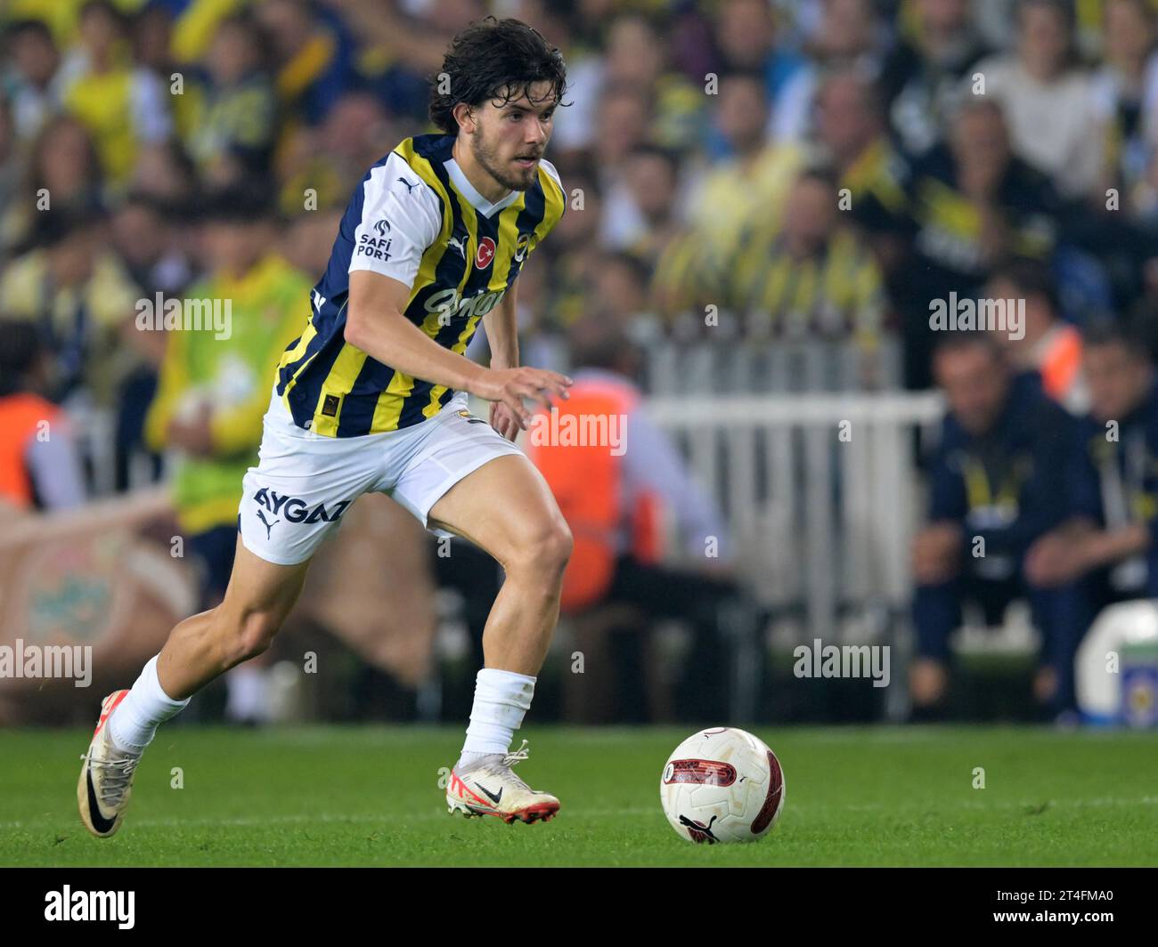 ISTANBUL - Ferdi Kadioglu of Fenerbahce SK during the Turkish Super Lig match between Fenerbahce ...