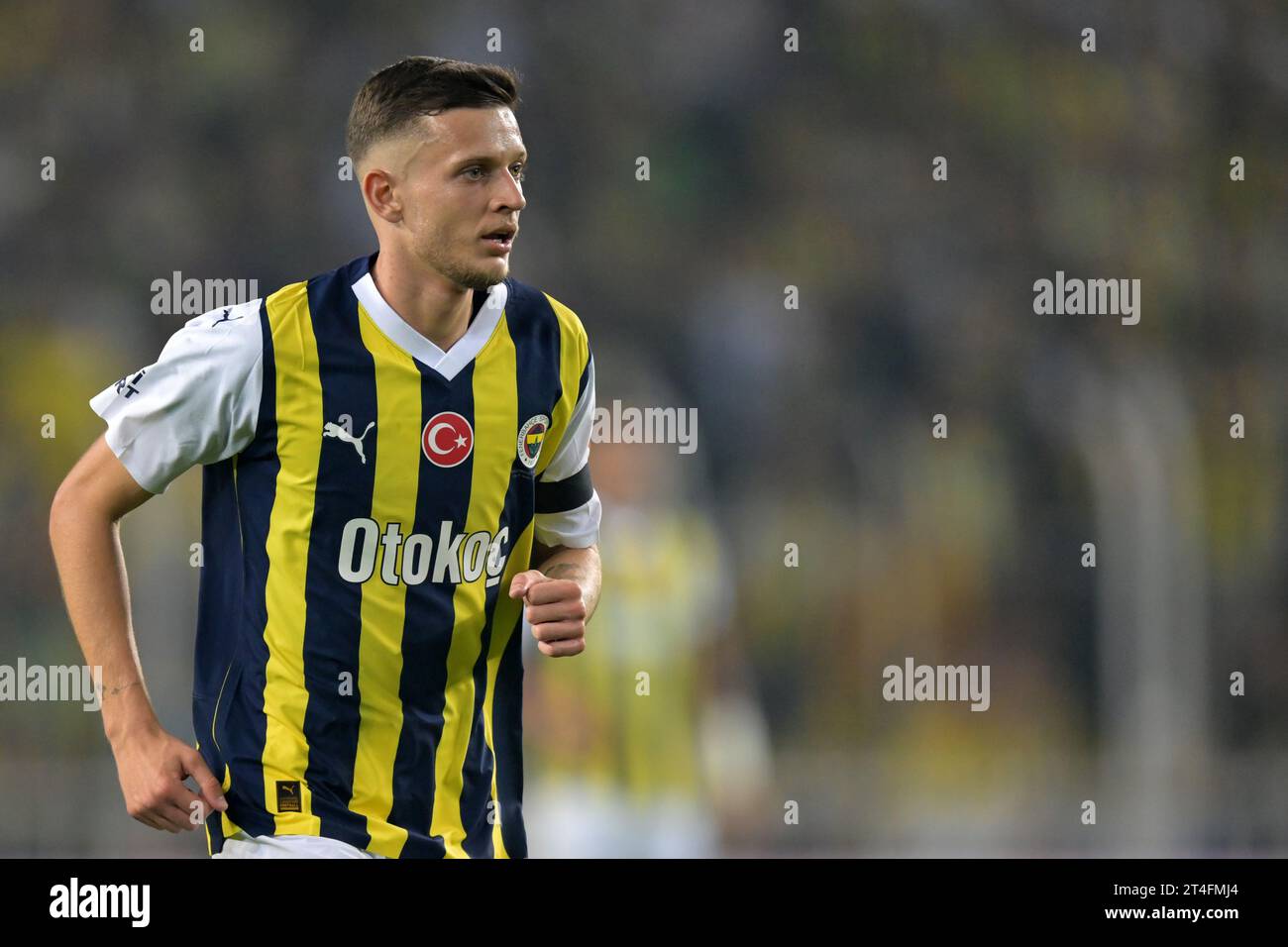 ISTANBUL - Sebastian Szymanski of Fenerbahce SK during the Turkish ...