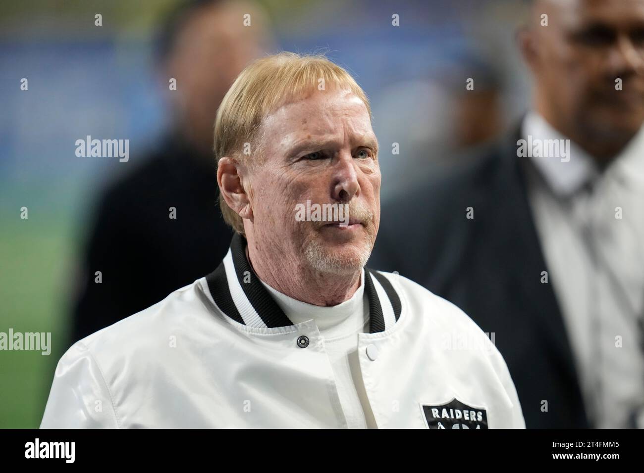 Las Vegas Raiders owner Mark Davis is seen on the sideline during ...