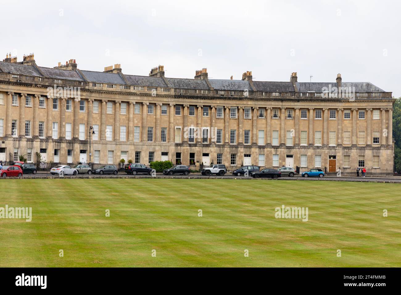 2023, The Royal Crescent 150m long terraced properties Grade 1 Listed ...