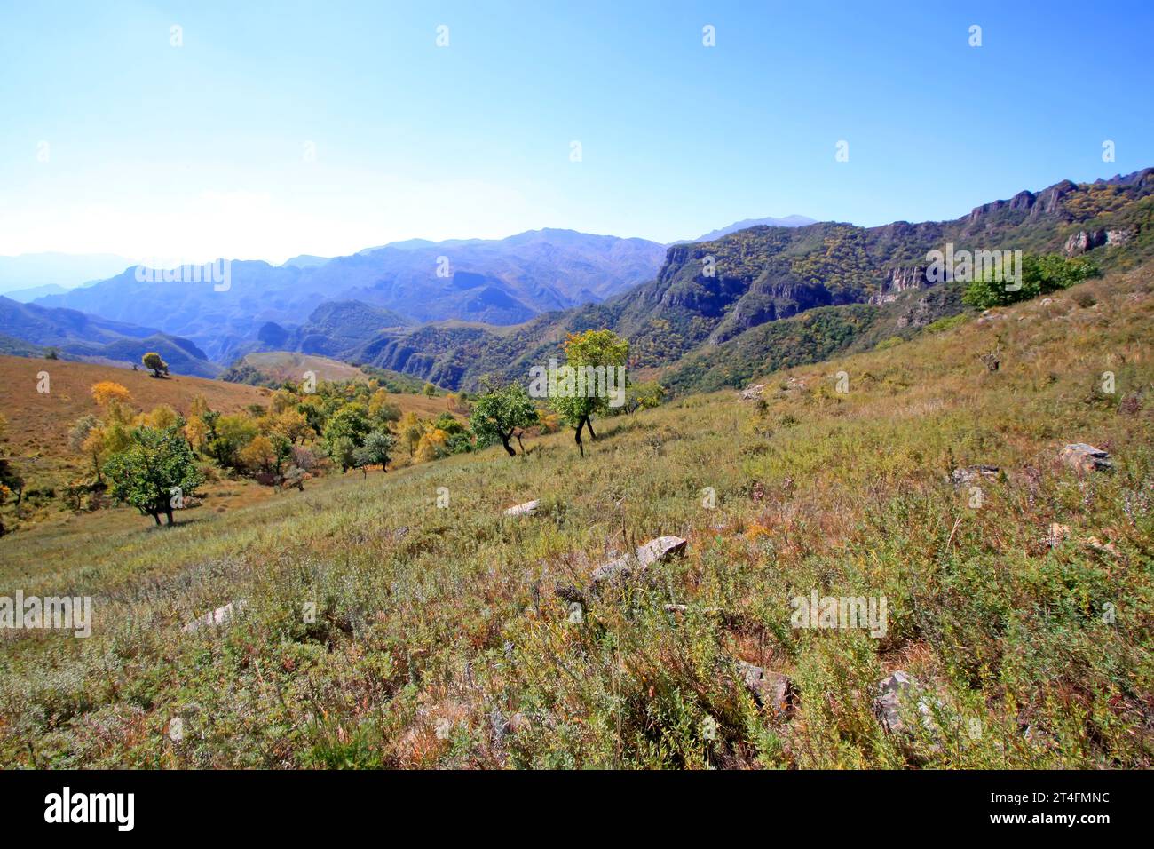 mountain natural scenery, closeup of photo Stock Photo - Alamy