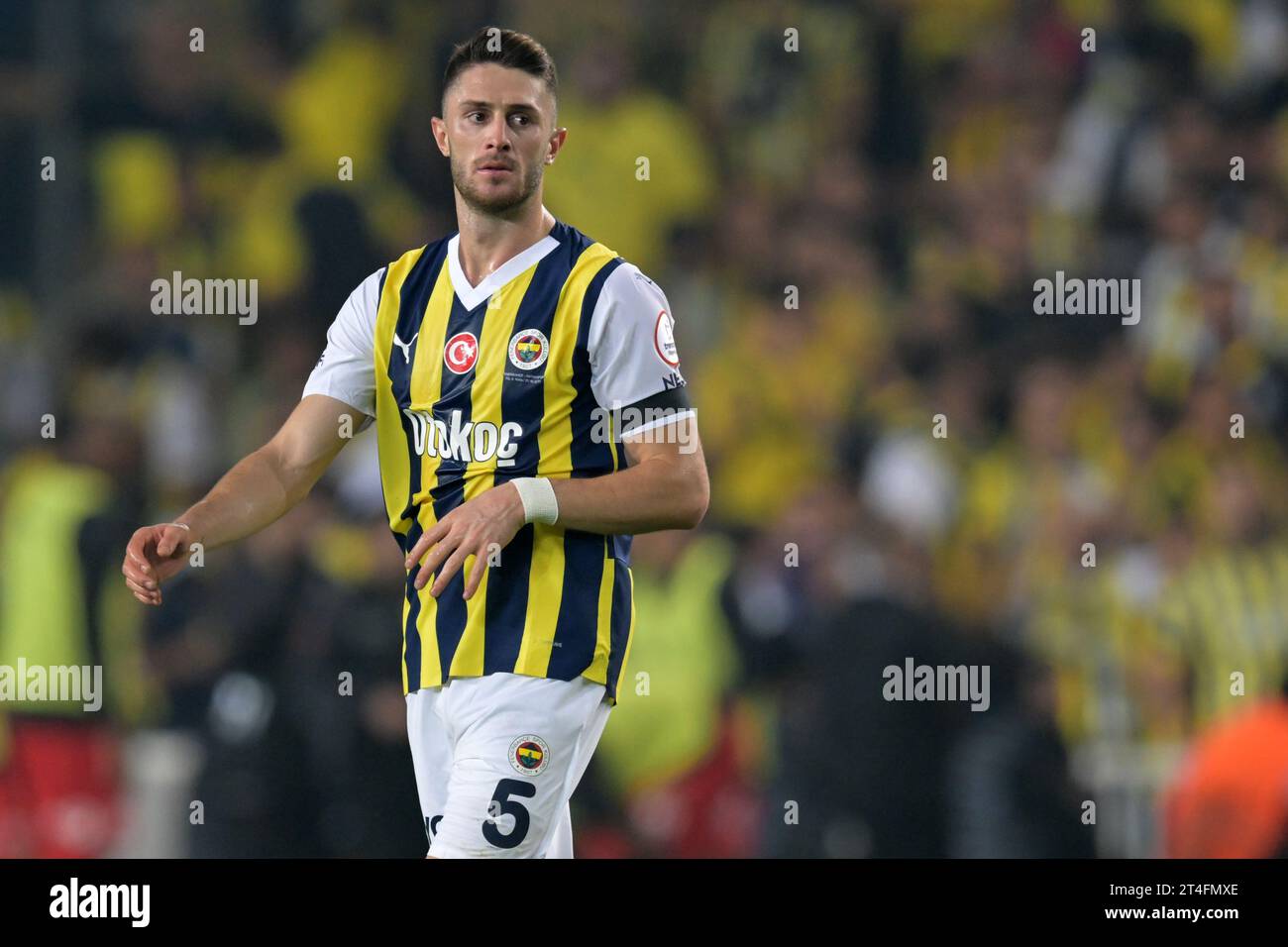 ISTANBUL - Ismail Yuksek of Fenerbahce SK during the Turkish Super Lig ...