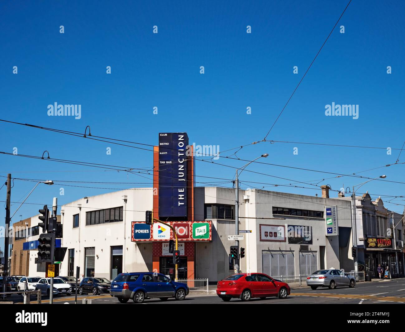 Melbourne Australia / The Junction Club Sports Bar and Moonee Ponds ...