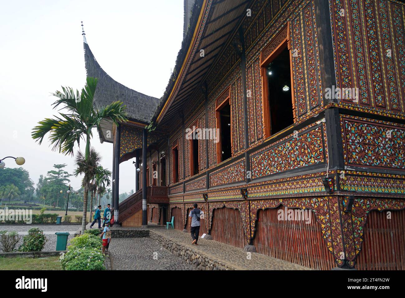 Pagaruyung Palace Minangkabau, Padang, West Sumatera, Indonesia Stock ...