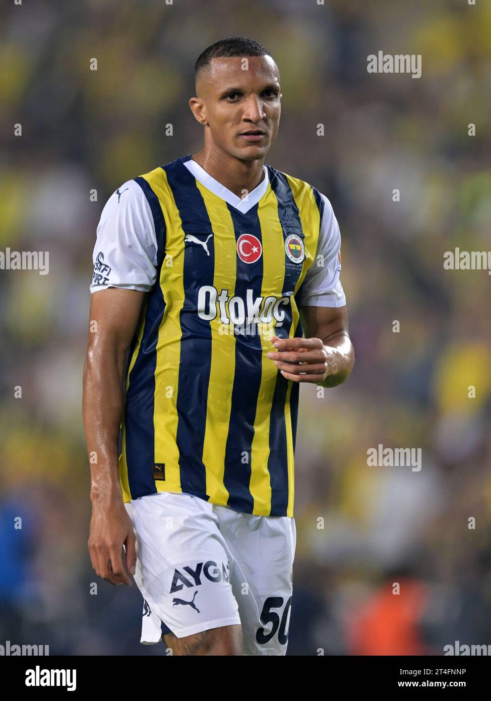 ISTANBUL - Rodrigo Becao of Fenerbahce SK during the Turkish Super Lig ...