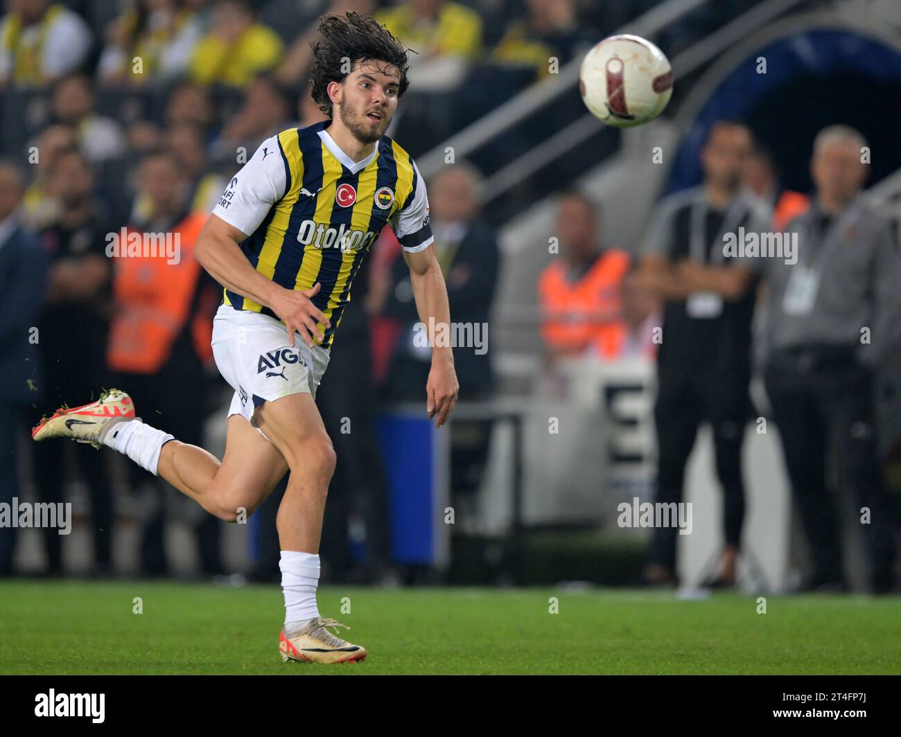 ISTANBUL - Ferdi Kadioglu of Fenerbahce SK during the Turkish Super Lig match between Fenerbahce ...