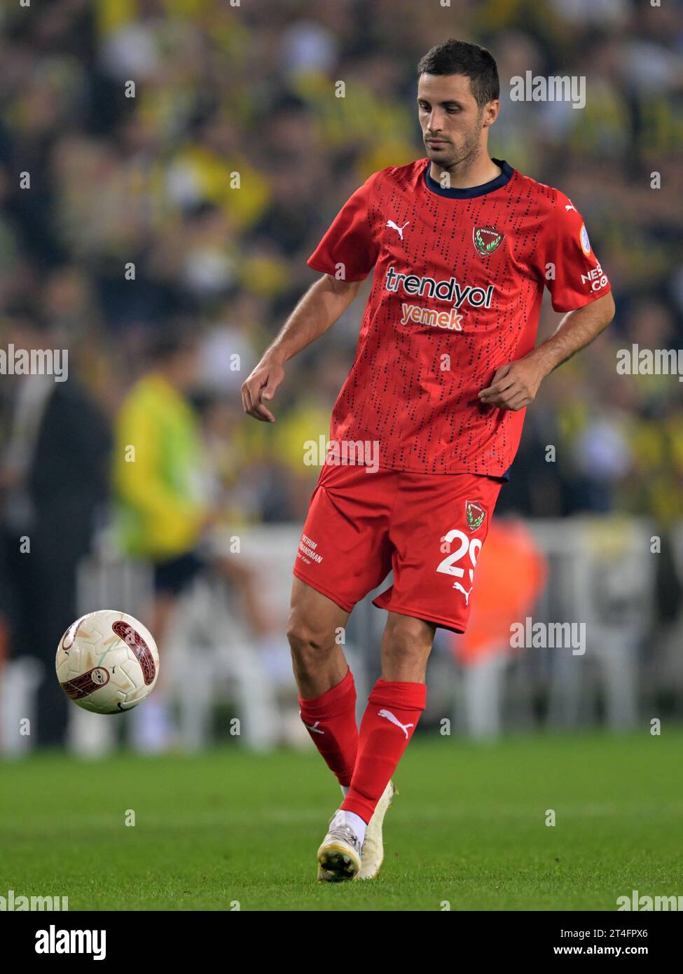ISTANBUL - Giorgi Aburjania of Atakas Hatayspor during the Turkish ...