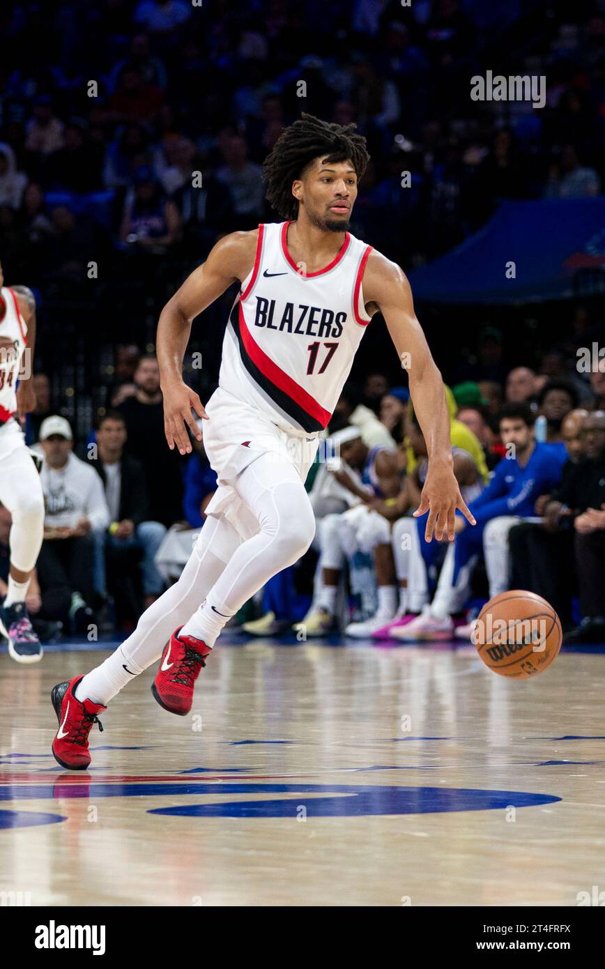 Portland Trail Blazers' Shaedon Sharpe in action during the NBA ...