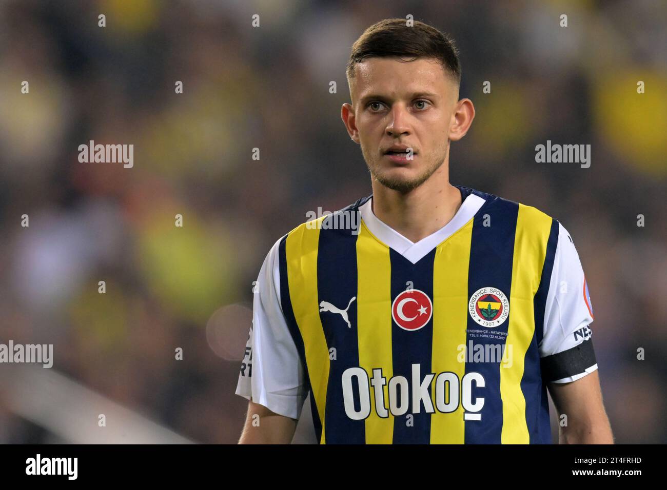 ISTANBUL - Sebastian Szymanski of Fenerbahce SK during the Turkish ...