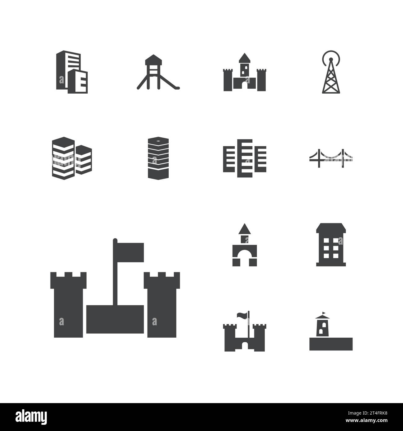 Historical city centre building Stock Vector Images - Alamy