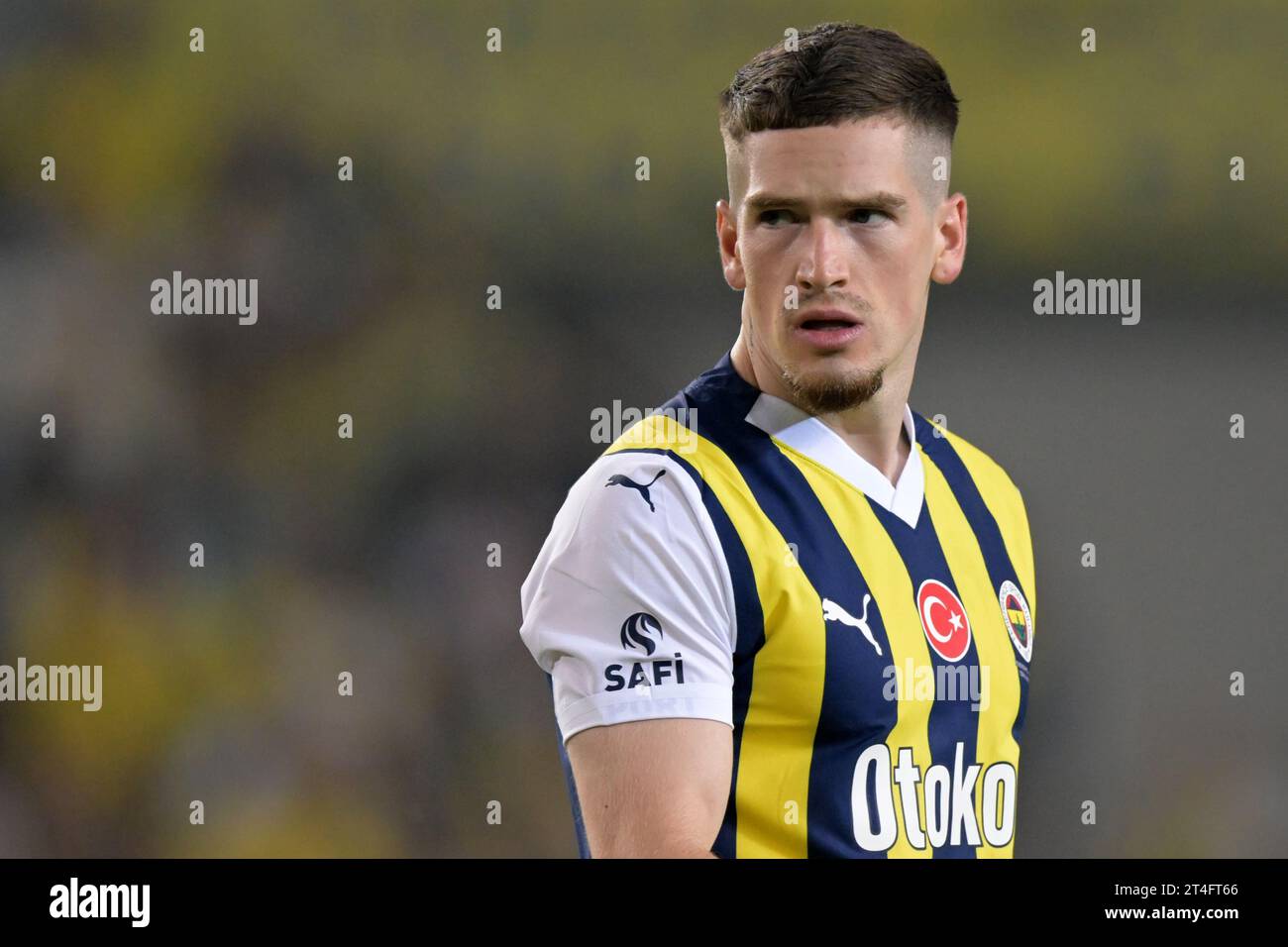 ISTANBUL - Ryan Kent of Fenerbahce SK during the Turkish Super Lig ...
