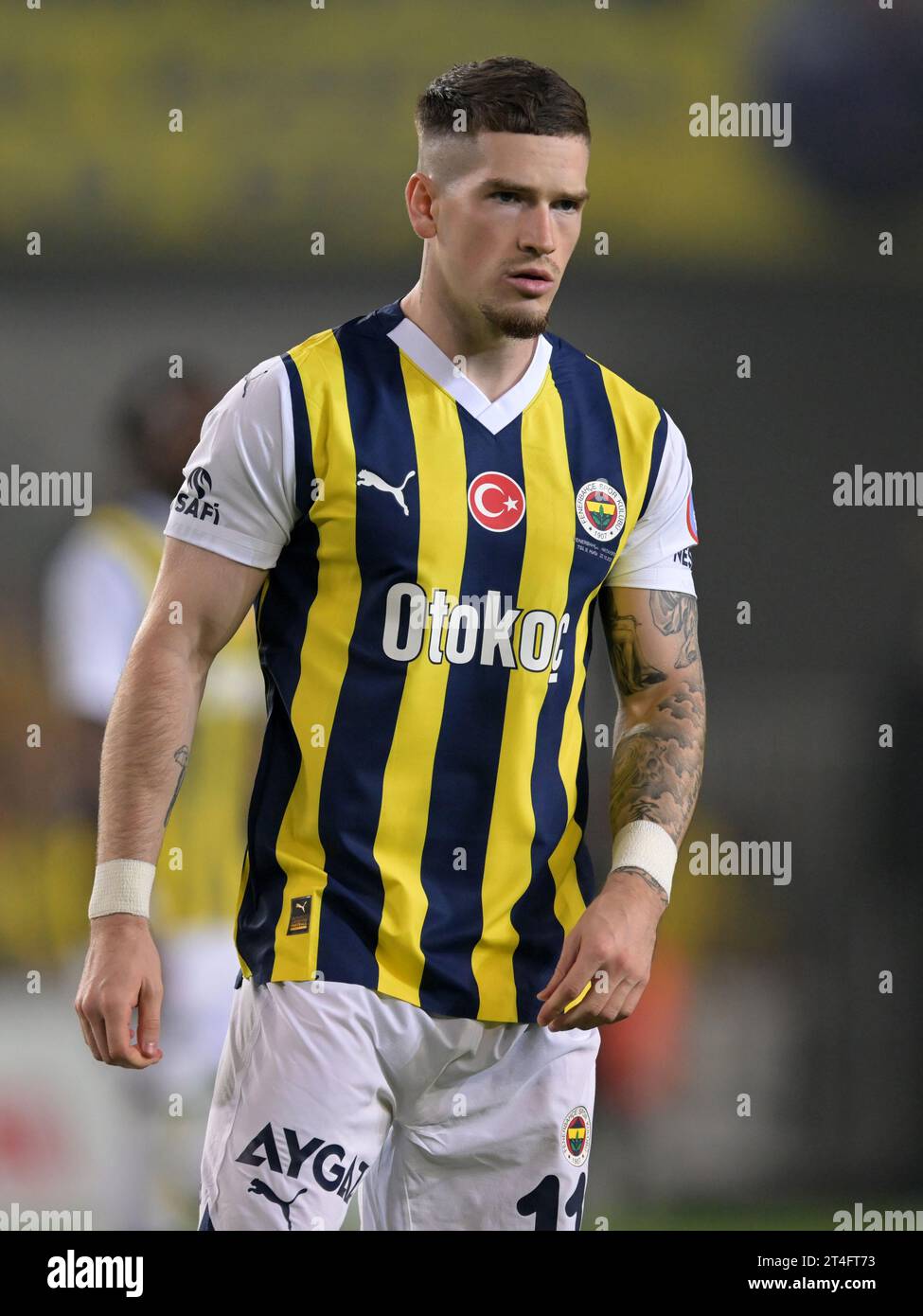 ISTANBUL - Ryan Kent of Fenerbahce SK during the Turkish Super Lig ...