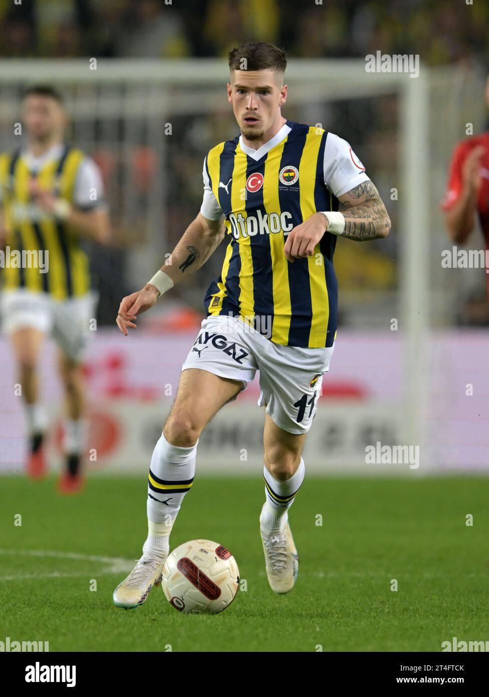 ISTANBUL - Ryan Kent of Fenerbahce SK during the Turkish Super Lig ...