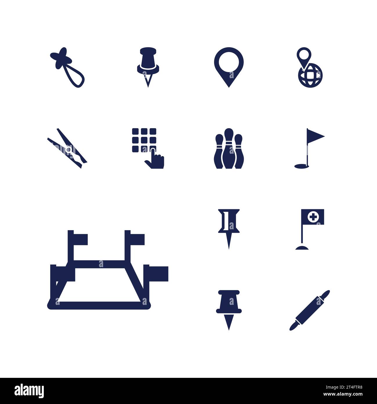 13 pin Cut Out Stock Images & Pictures - Alamy