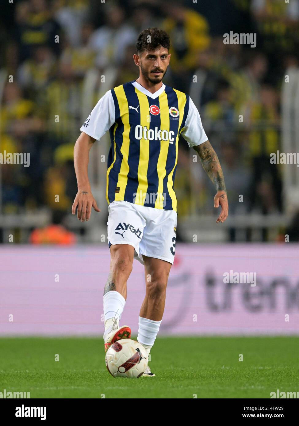 ISTANBUL - Samet Akaydin of Fenerbahce SK during the Turkish Super Lig ...