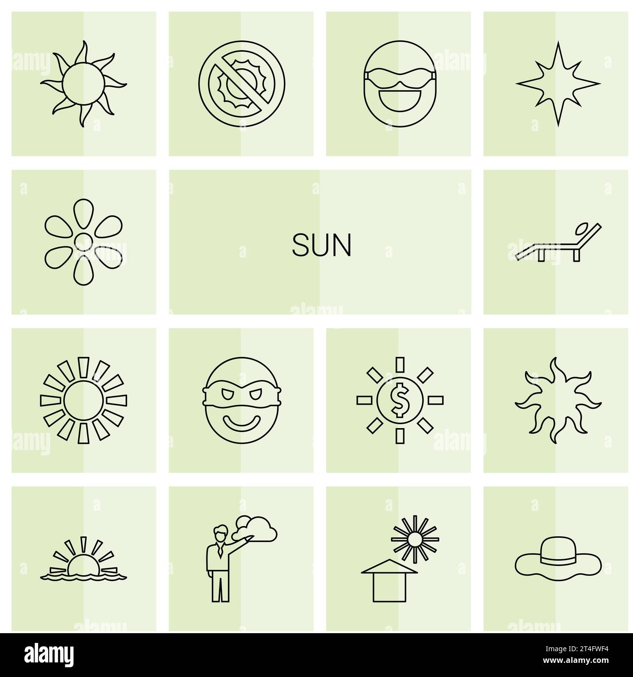 Glasses in sunshine Stock Vector Images - Alamy