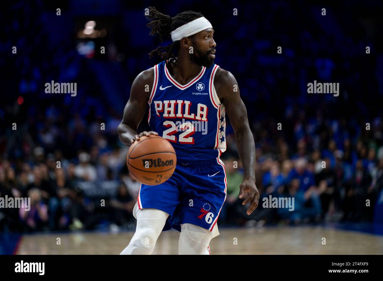 Philadelphia 76ers' Patrick Beverley in action during the NBA ...