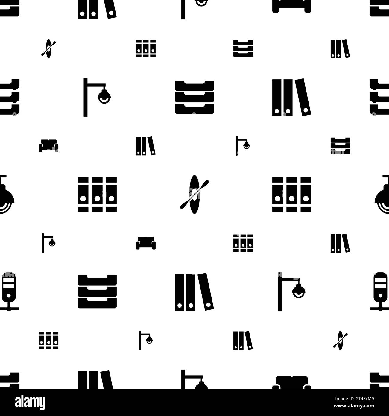 Row icons pattern seamless white background Vector Image Stock Vector ...