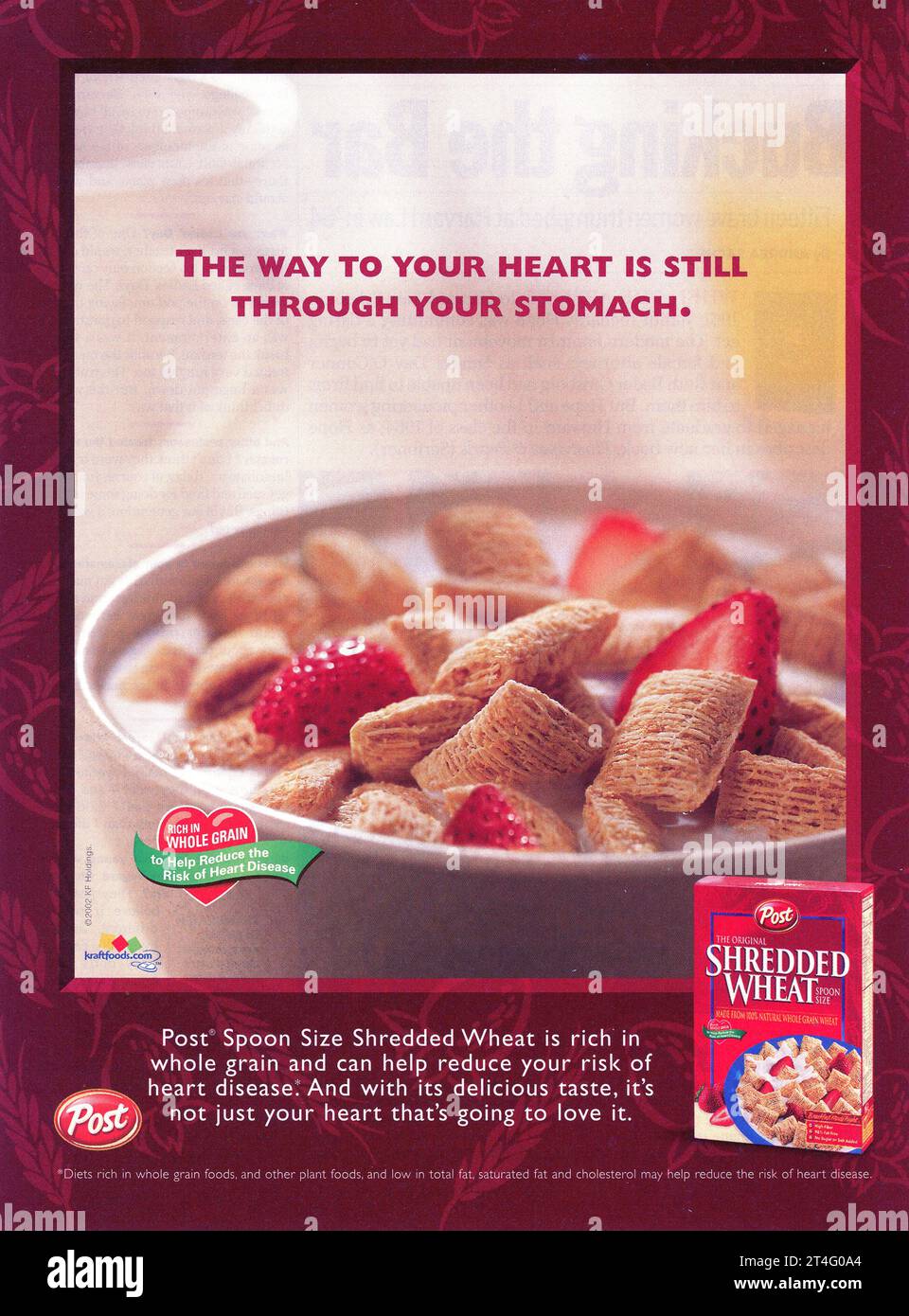 Vintage "Time" Magazine 17 February 2003 issue Advert, USA Stock Photo ...