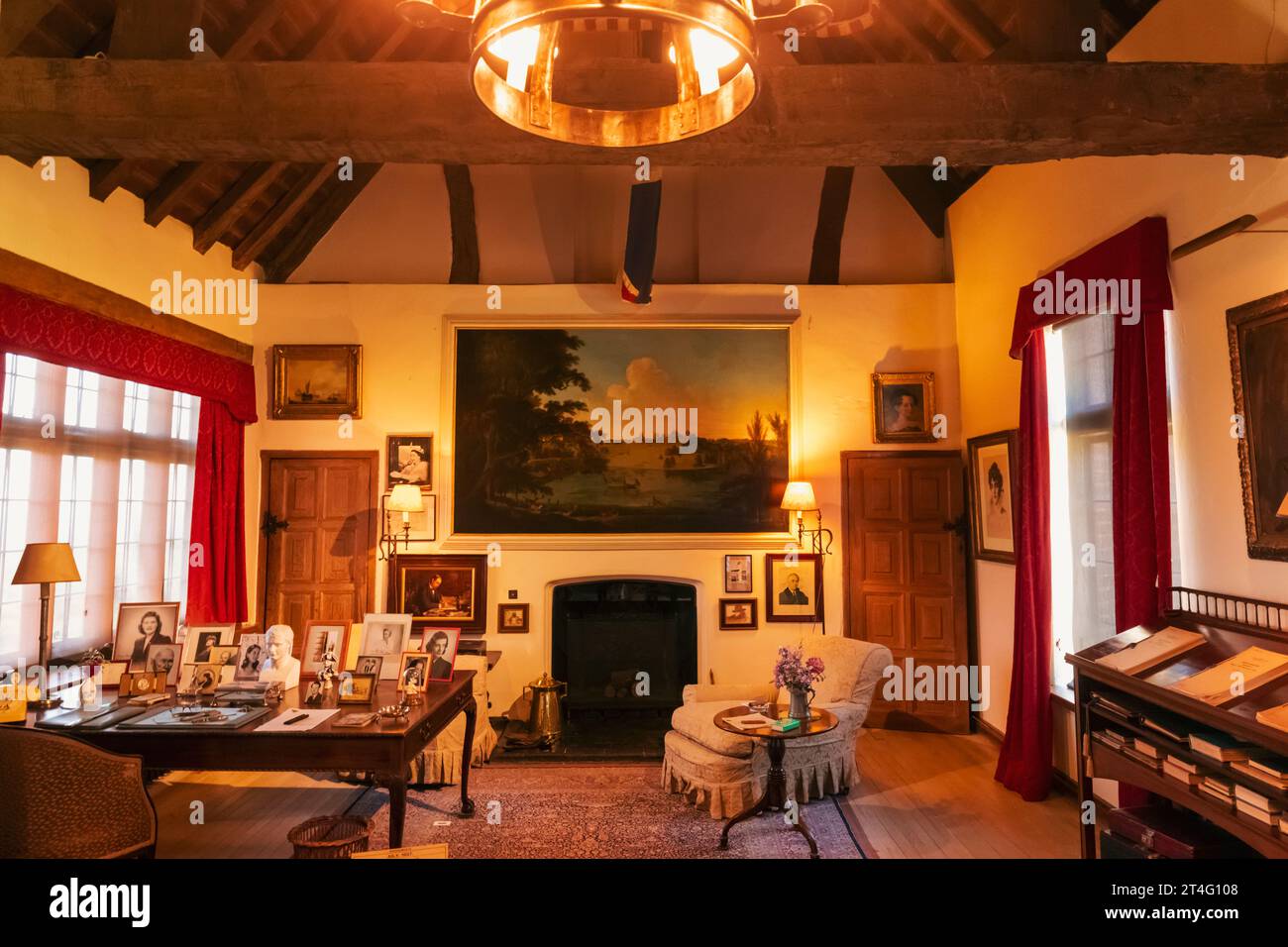 England, Kent, Westerham, Chartwell, Winston Churchill's Home, The ...