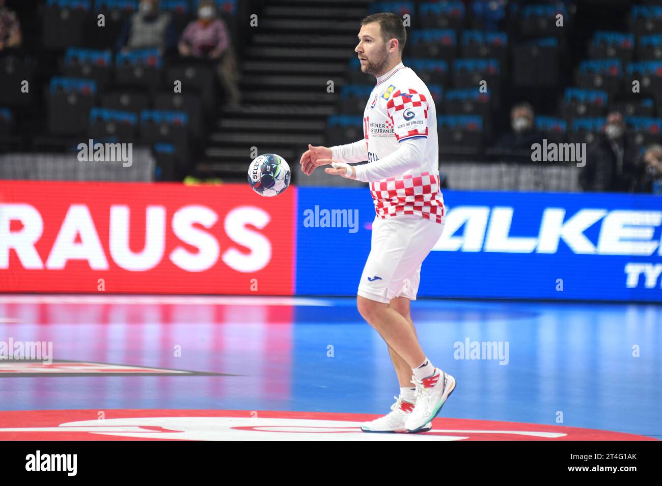 Ivan Cupic (Croatia). EHF Euro 2022 Stock Photo - Alamy