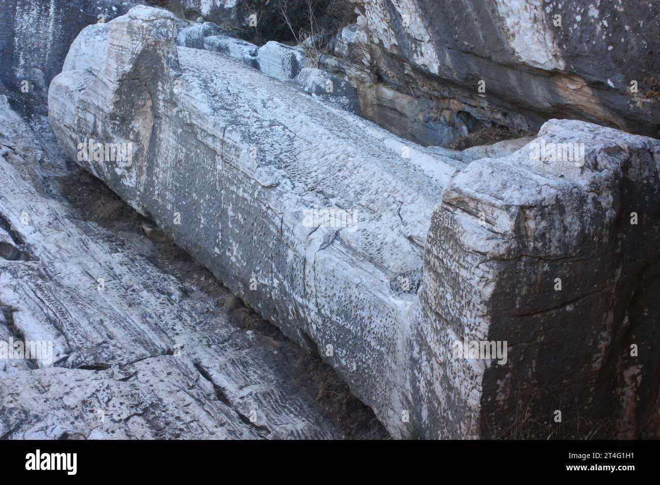The Apolonas Kouros on Naxos Stock Photo - Alamy