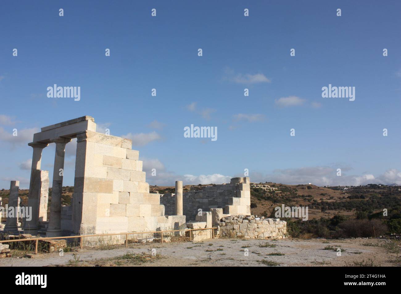 The Temple of Demeter on Naxos Stock Photo - Alamy