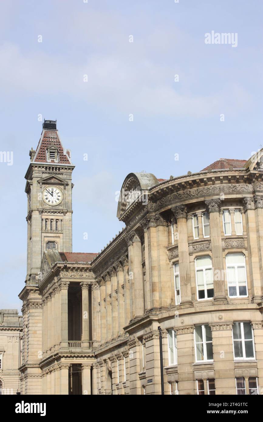 The clocktower in Chamberlain Square in Birmingham city centre Stock ...