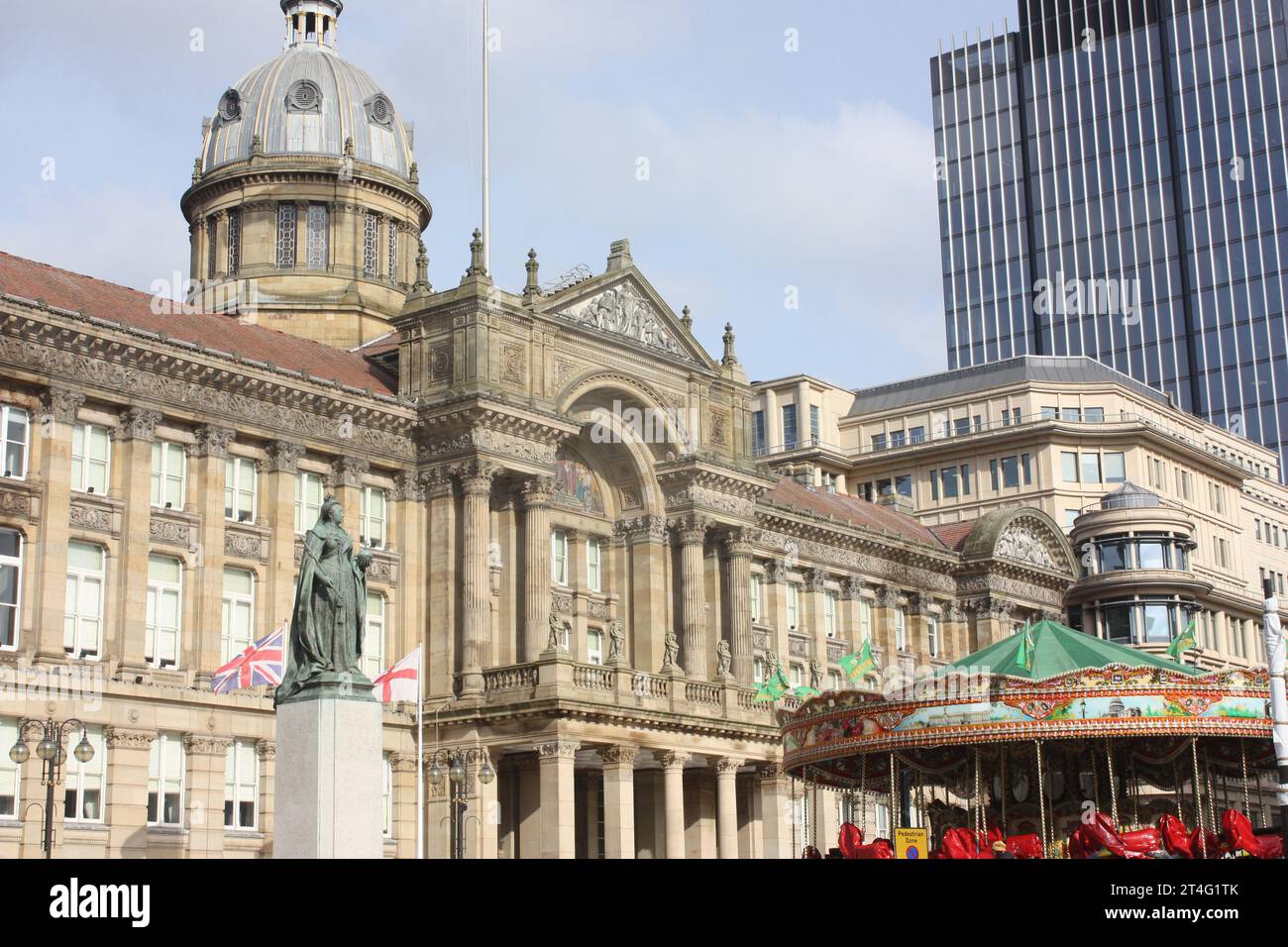 The Birmingham City Council building on Victoria Square Stock Photo - Alamy