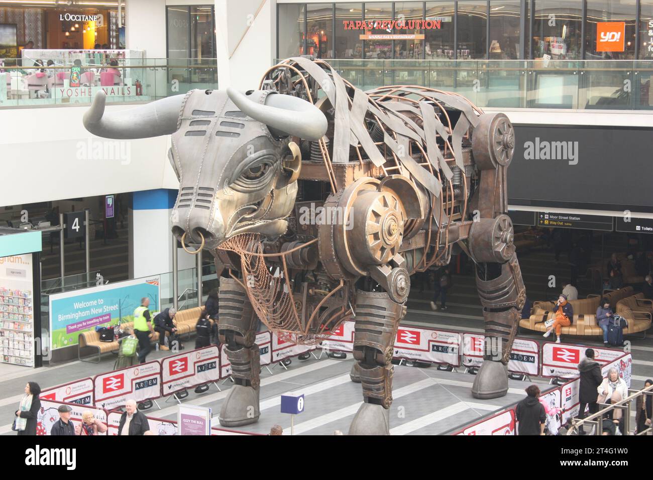 Ozzy bull new street station hi-res stock photography and images - Alamy