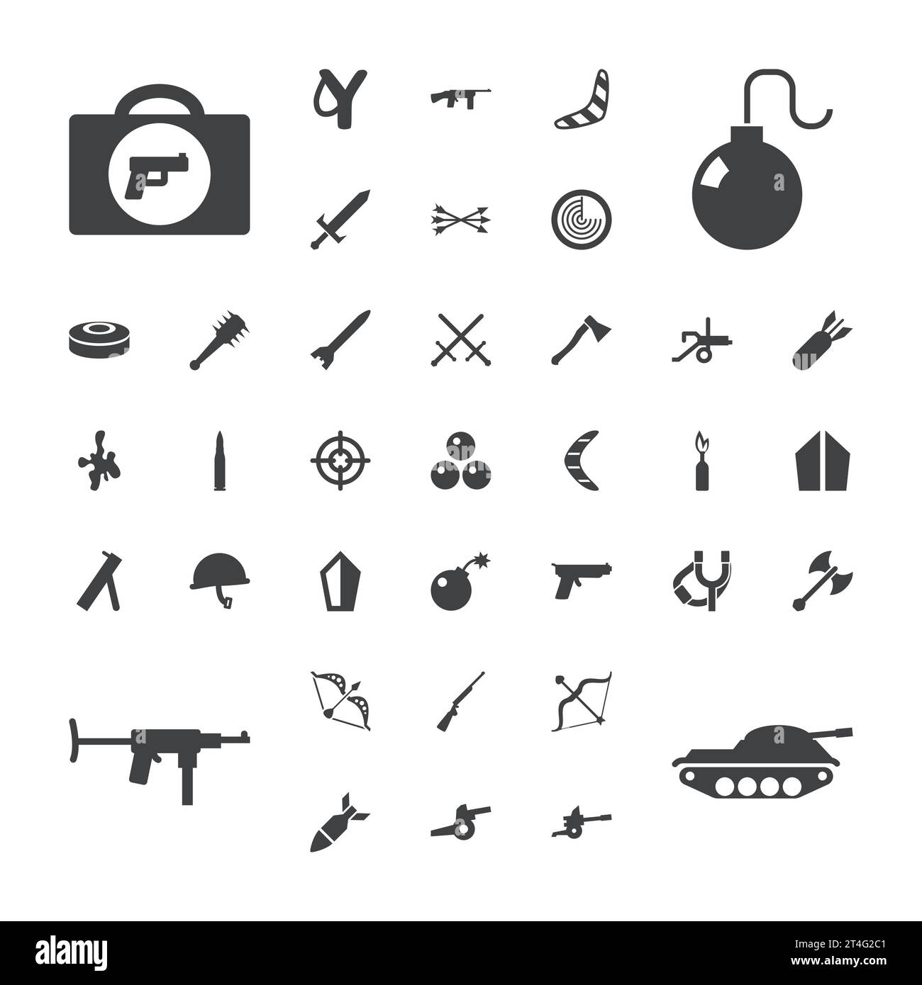 Paintball symbol Black and White Stock Photos & Images - Alamy