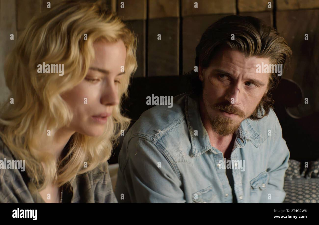 DESPERATION ROAD, from left: Willa Fitzgerald, Garrett Hedlund, 2023 ...